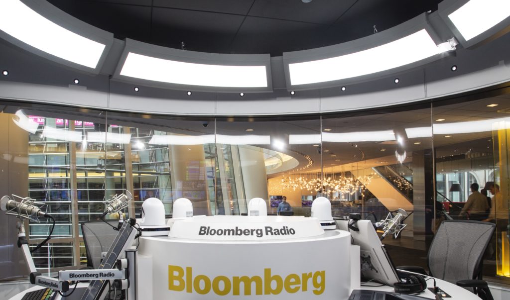Bloomberg Unveils Stunning New Radio Studio - Radio Ink