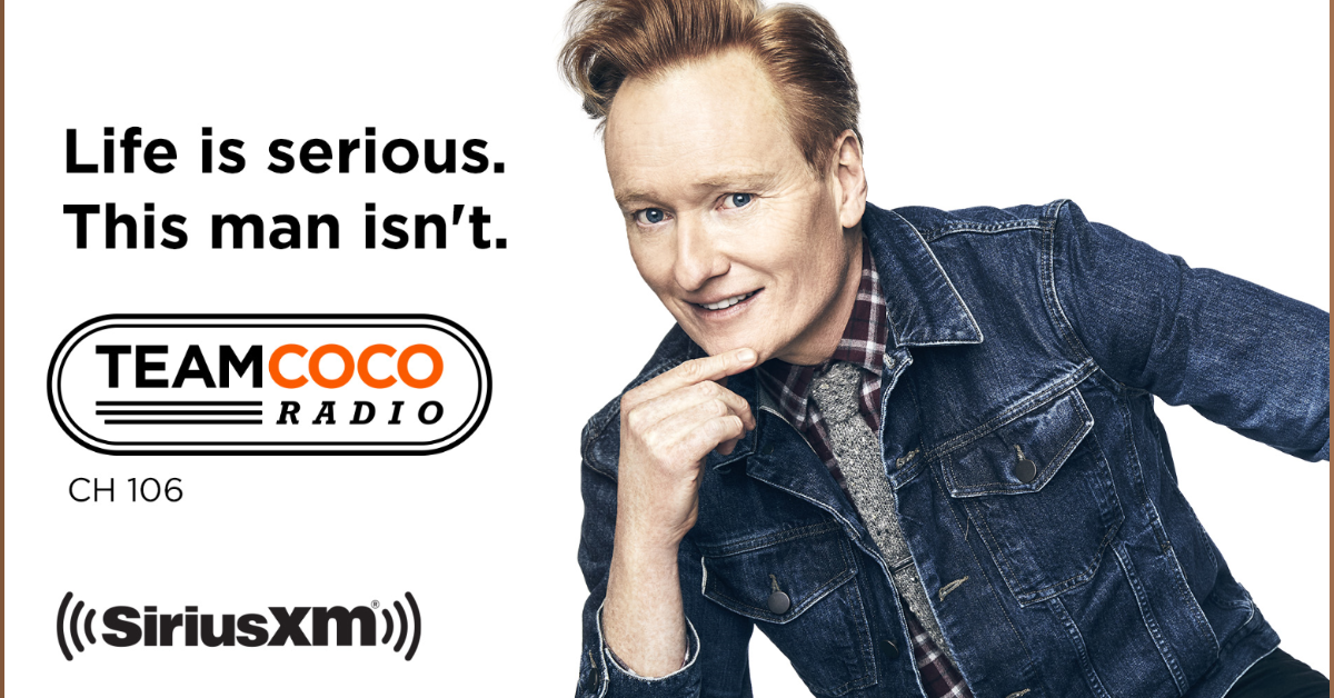 SiriusXM to debut Team Coco Radio on November 15