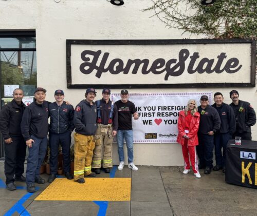 K-EARTH 101 Thanks LA's Firefighters With Meals for Heroes - Radio Ink